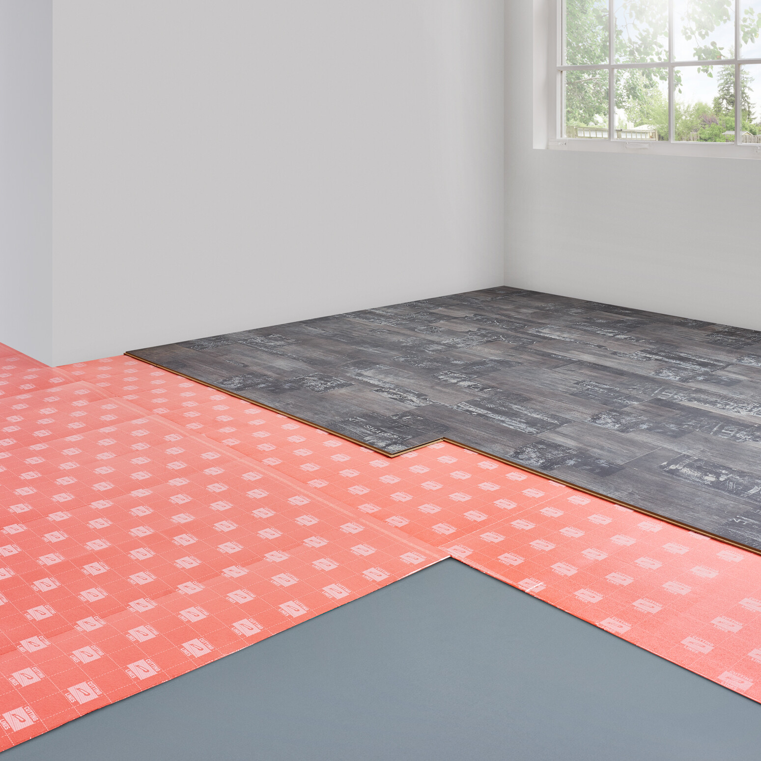 Laminatgulve isolering | LOGOCLIC®
